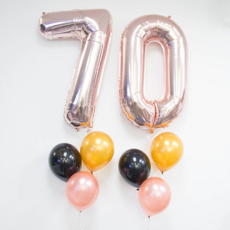 Number Balloon Bouquet | Partylicious